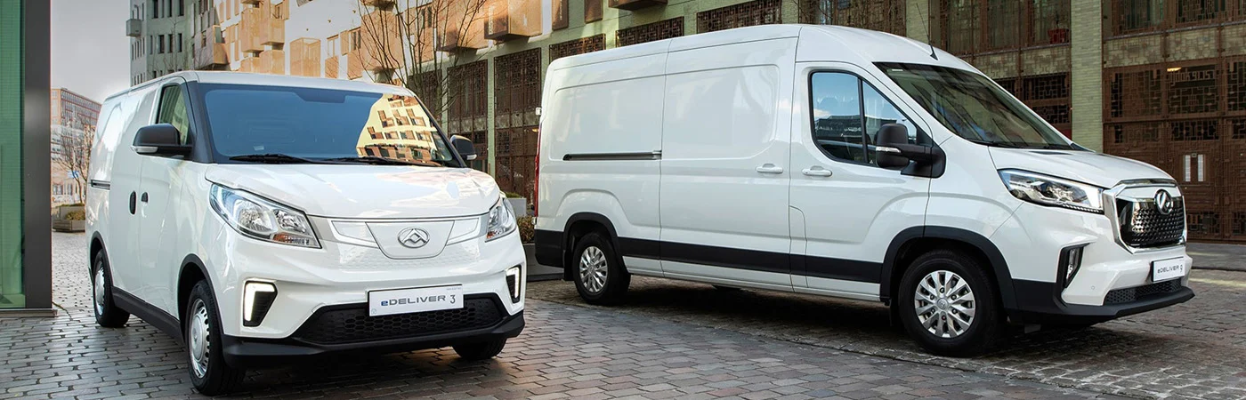 Maxus E-Transporter: elektrische Nutzfahrzeuge - jetzt bei der Wahl-Group.