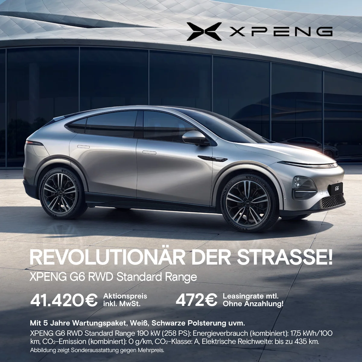 XPENG G6 – Elektro-SUV Coupé jetzt bei der Wahl-Group